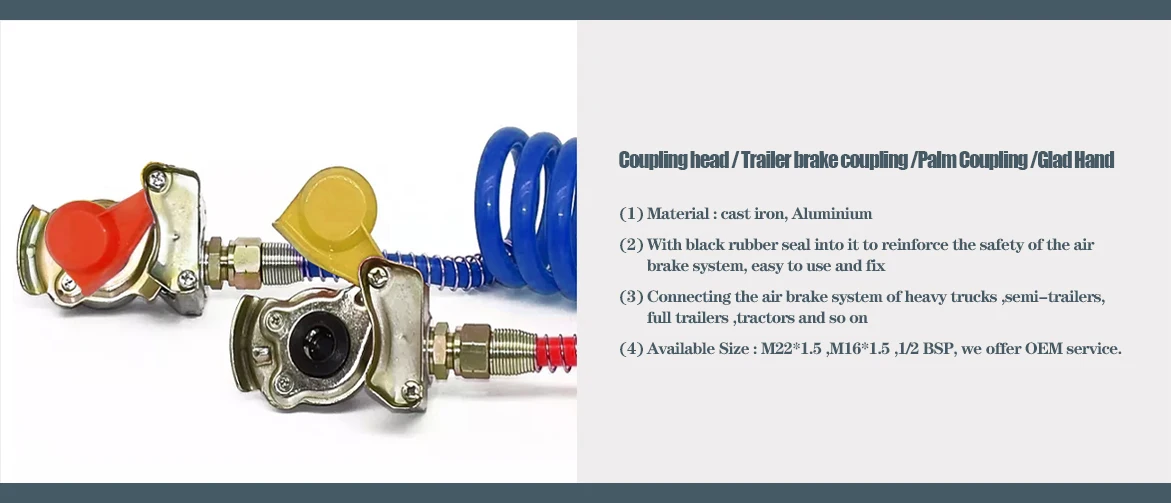 Universal Gladhand Trailer Parts - Reliable Truck Solutions