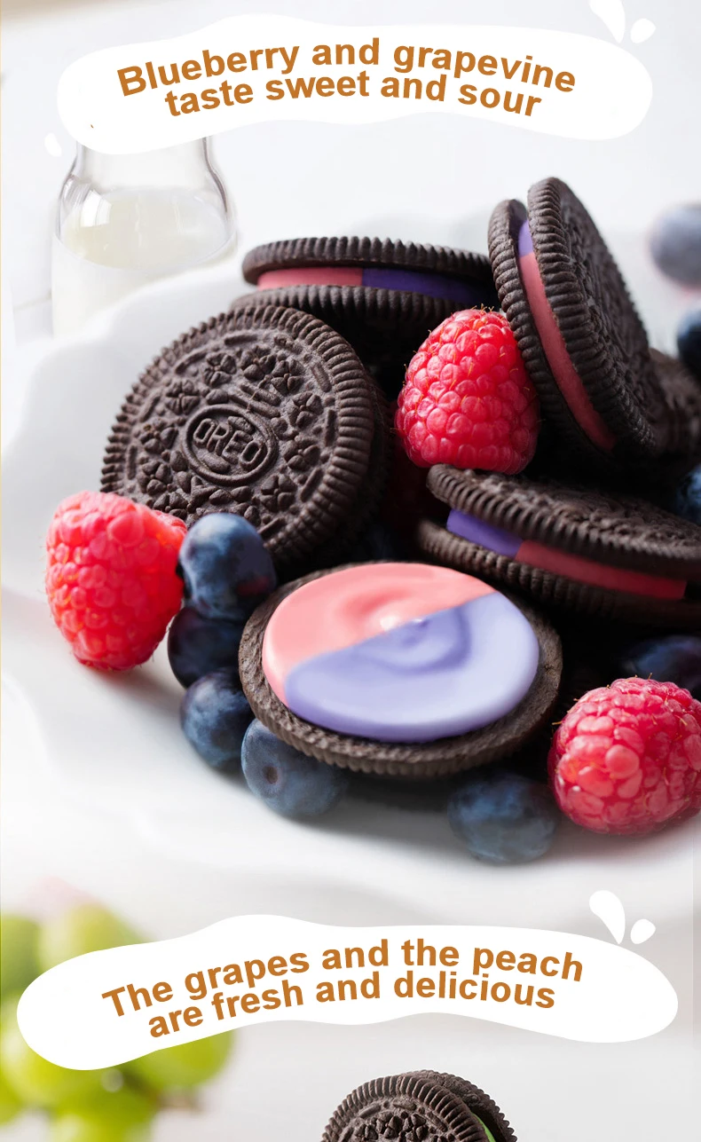 Strawberry Yogurt Flavor Oreoo Plus Sandwich Snack Exotic Snack Oreos ...