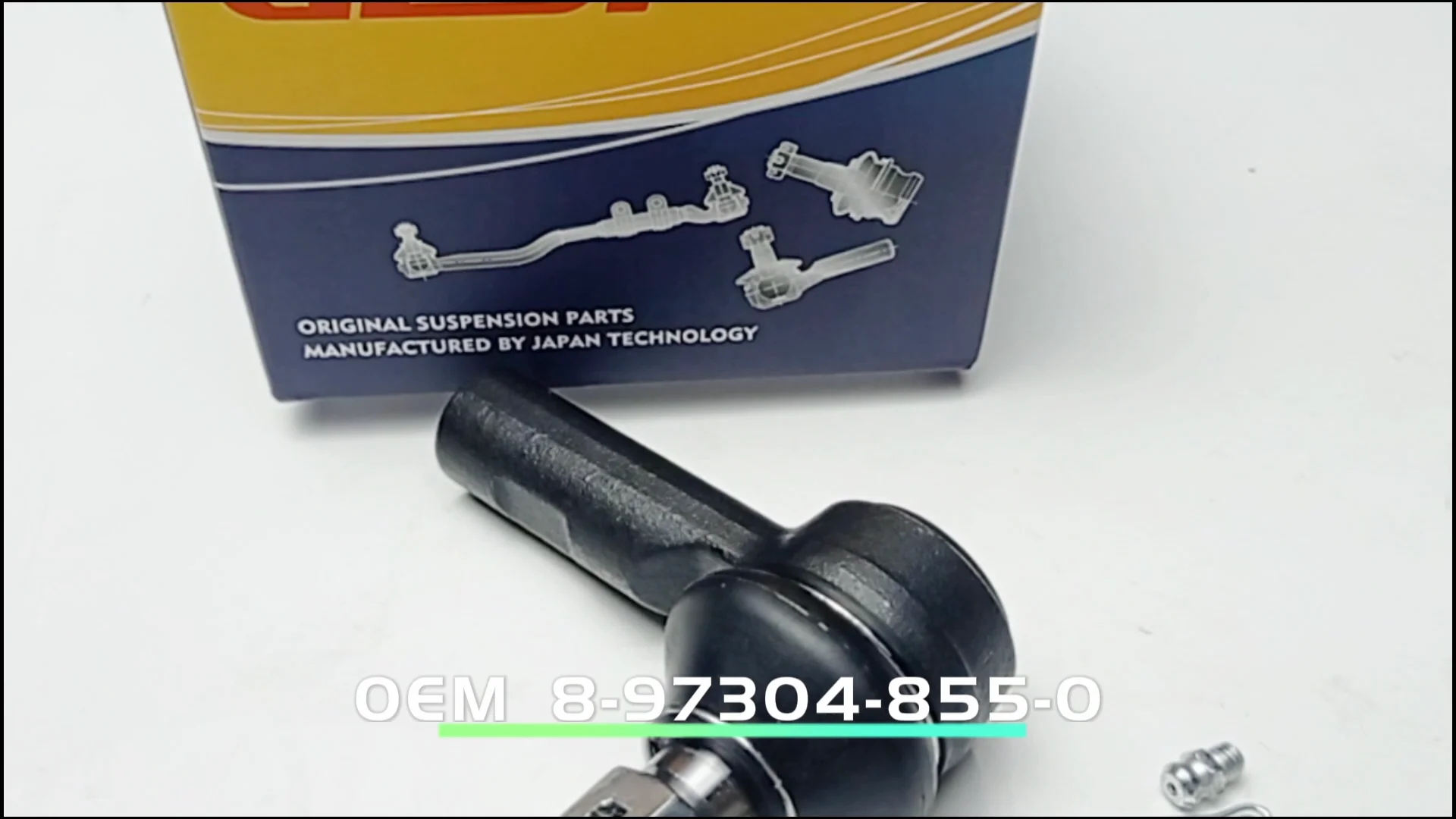 Gdst One Year Warranty Oem 8-97304-855-0 8973048550 Front Axle Tie Rod ...