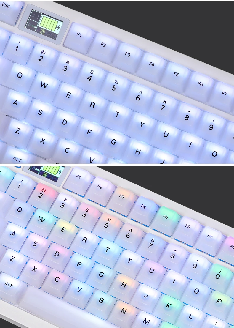 Hzgamer Fog Keycap,Double Shot Ins Style Keycaps For Mechanical Gaming ...
