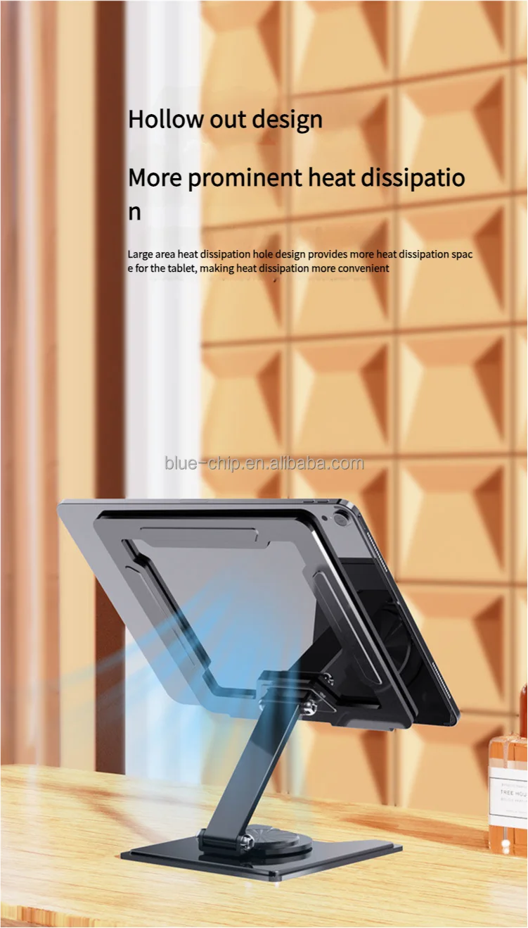 Best Universal Alloy Laptop Stand Multifunctional Adjustable Rotatable ...
