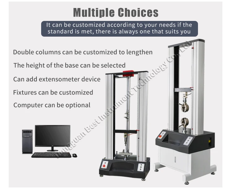 Iso178 Double-column Universal Tensile Strength Testing Machine - Buy ...