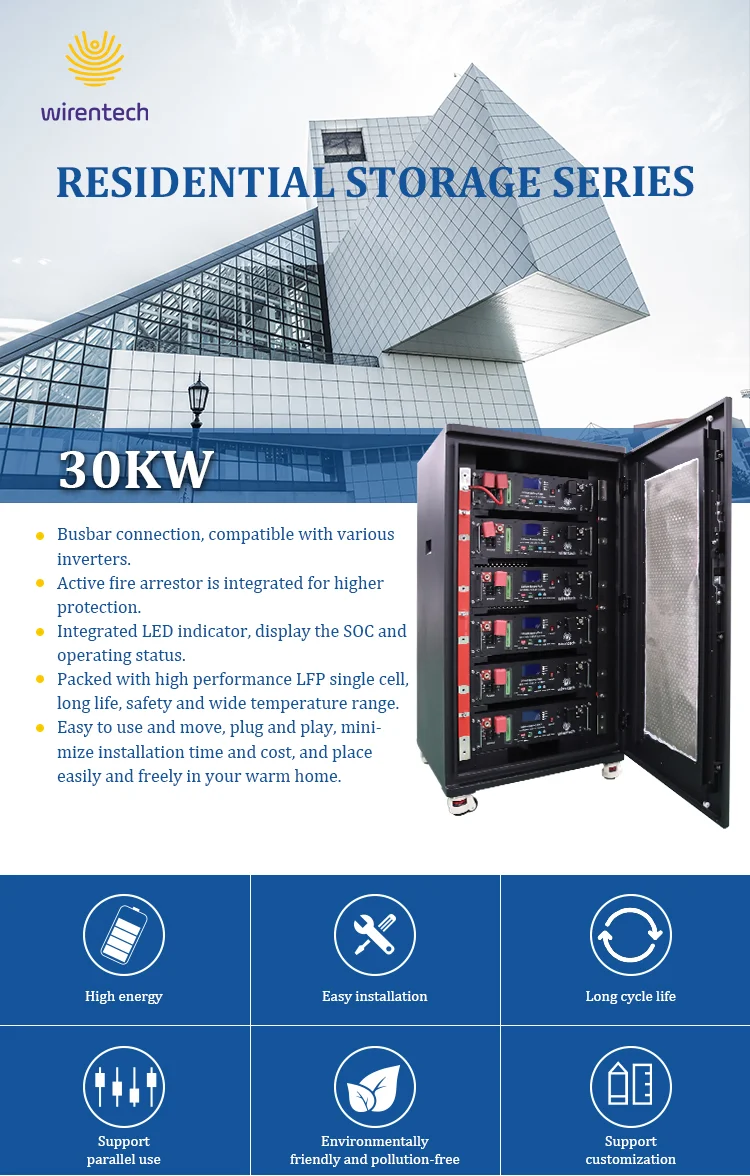 Wirentech Lifepo4 Battery 30kwh - High Efficiency Energy Storage