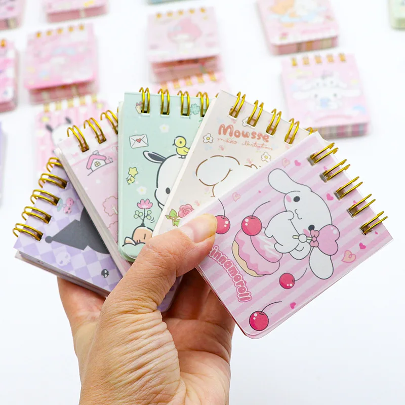 San-rio Kuromi Mymelody Cinnamoroll Pochacco Notebook Frosted Color ...