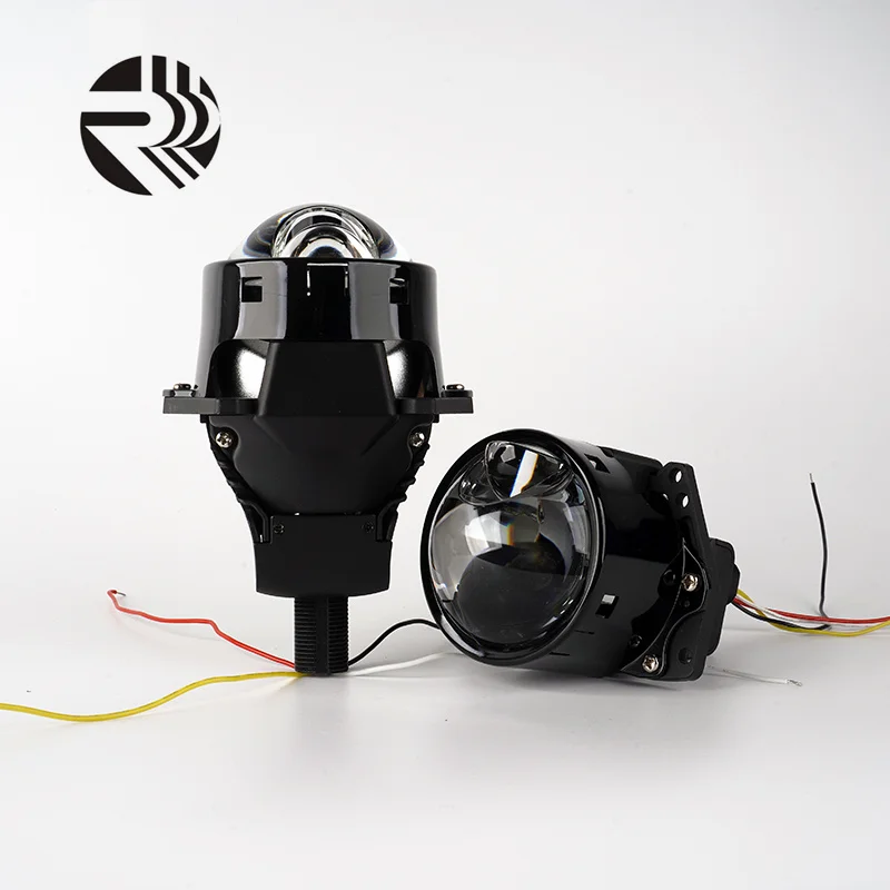 Rr Three Beams 3 Inch 55w 6000k A15 X Pro Universial Bi Led Projector ...