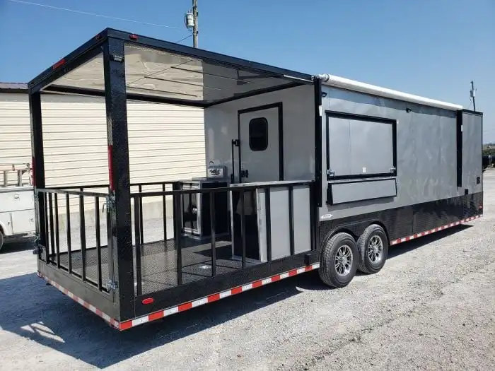 Mobile Camper Travel Trailer - Outdoor off Road Camping RV