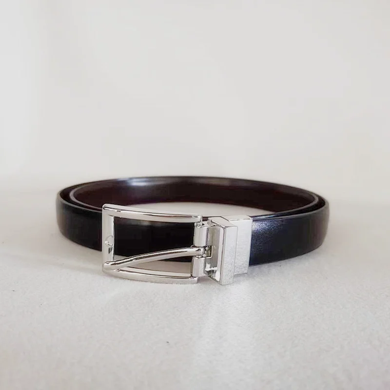 Unisex New Designer Reversible Belt Genuine Cowhide Leather Men Belts ...