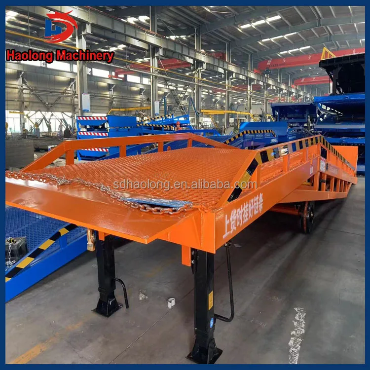 New Ce Certified Electric Hydraulic Lifting Platform Warehouse Boarding ...