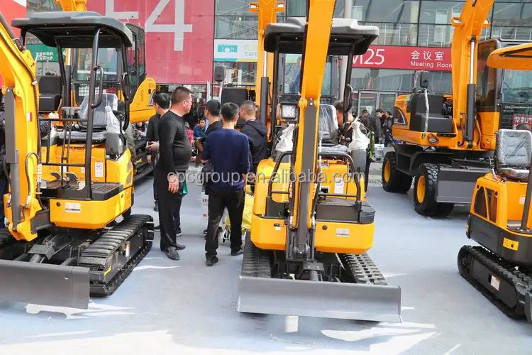 China Micro Mini Compact New Wheel Excav Price - 0.6 TON