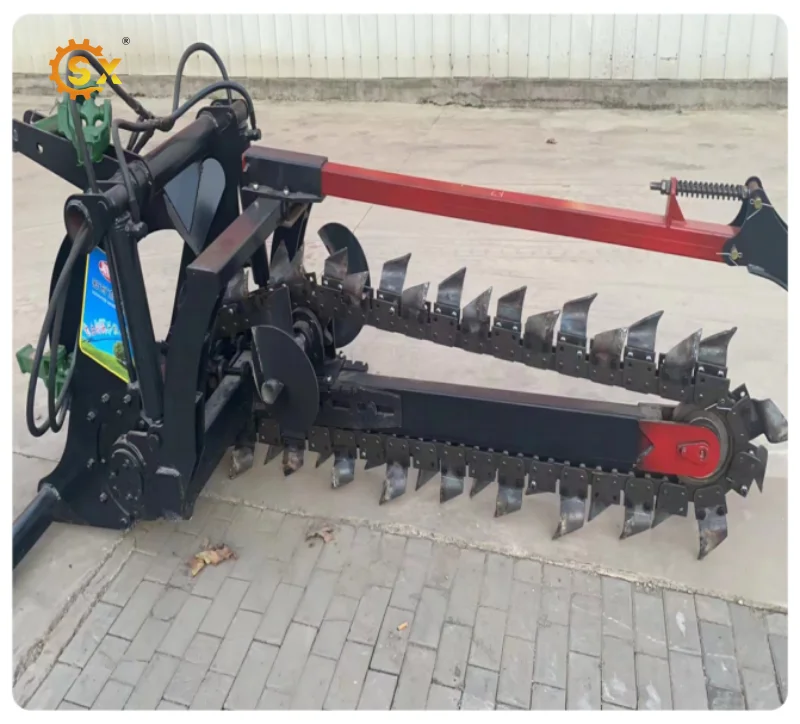 Alibaba.com: Tractor Mounted Trencher with PTO-Driven Chain Ditcher and ...