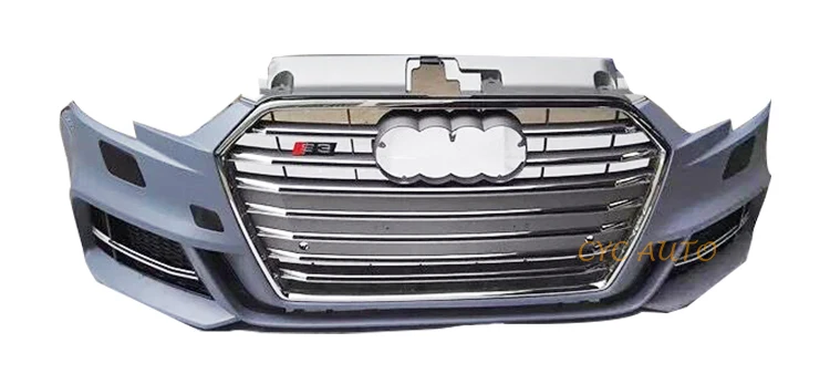 A3 Modified Bodykit For Audi A3 Up To S3 Bumper With Grille Car Spare ...