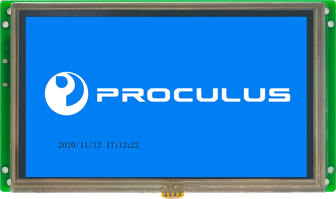 Proculus 7 Inch Uart Rs232 Rs485 Capacitive Touch Screen Module Lcd ...