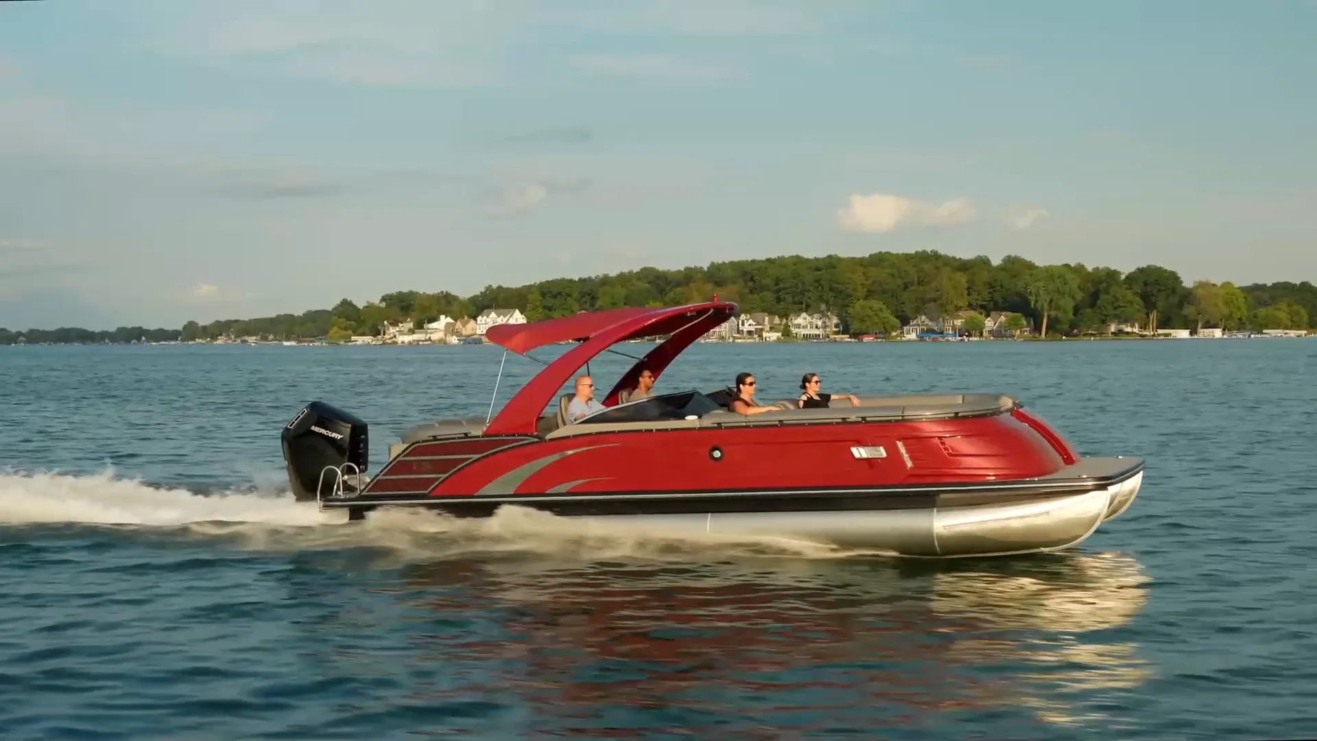 Kinocean 2022 New 28 Ft Luxury Aluminum Pontoon Boat With Electric ...