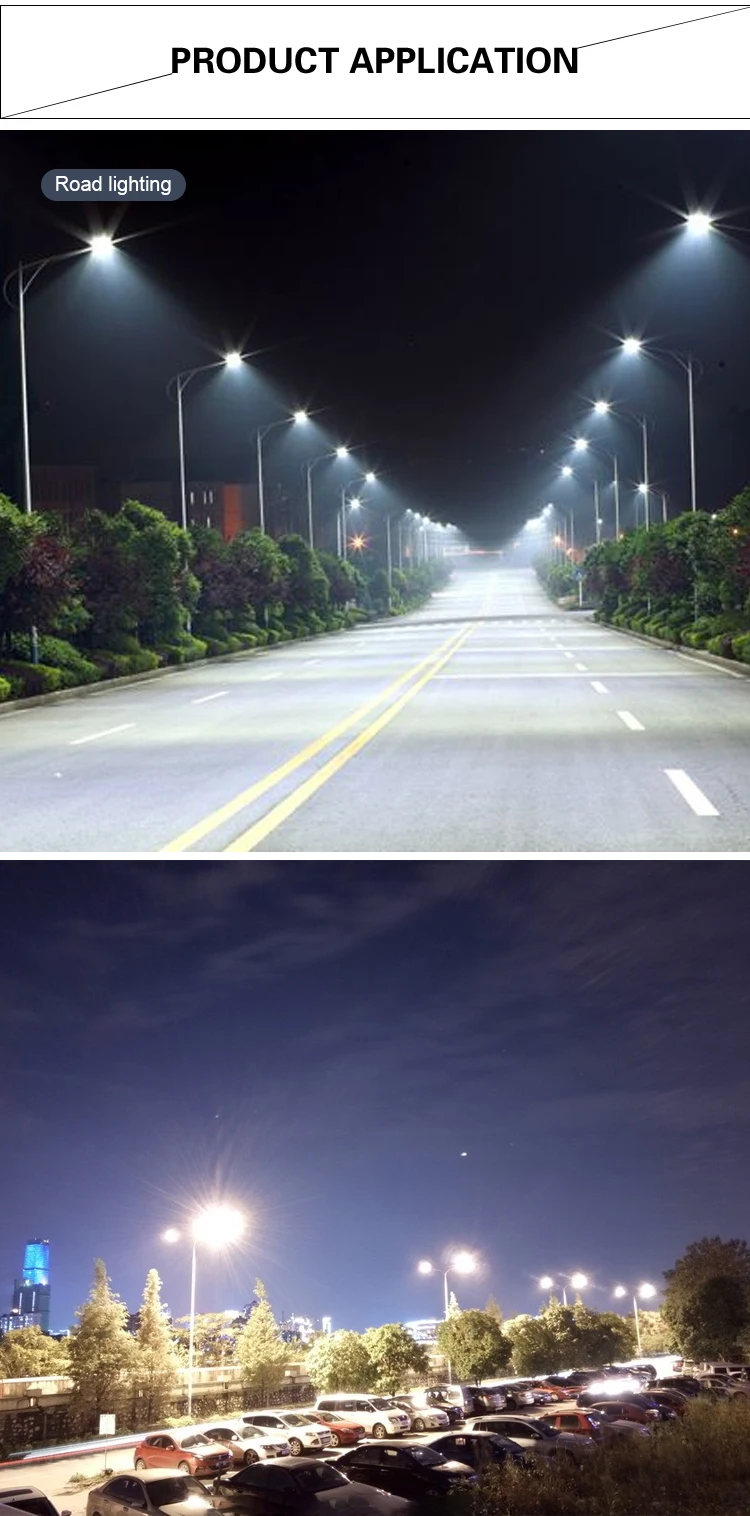 High Brightness Outdoor Streetlights - IP67 Waterproof