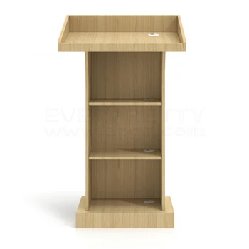 High Quality Pulpit Reception Desk Lectern With Spacious Drawer Church ...