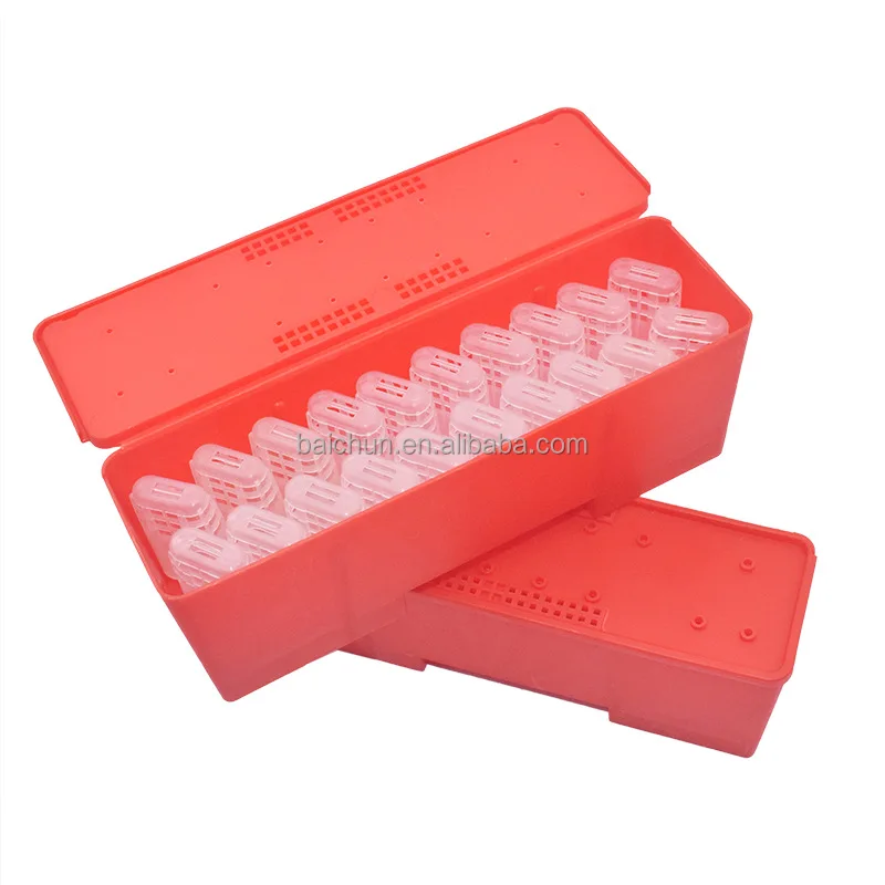 Queen Bee Transport Box, Plastic Mailing Cage for Queen Shipping Set ...