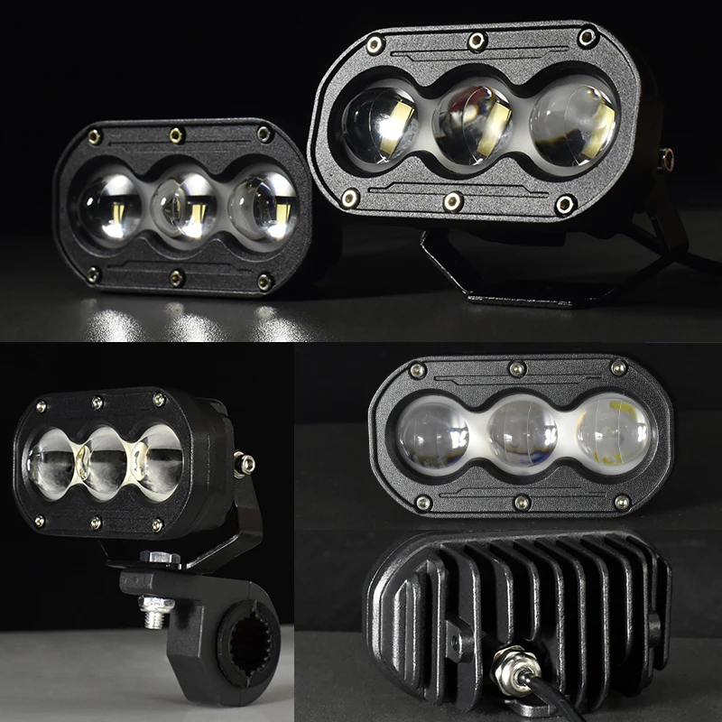 Strobe Motorcycle Lighting System Mini Driving Light Luces Led 30000lm ...