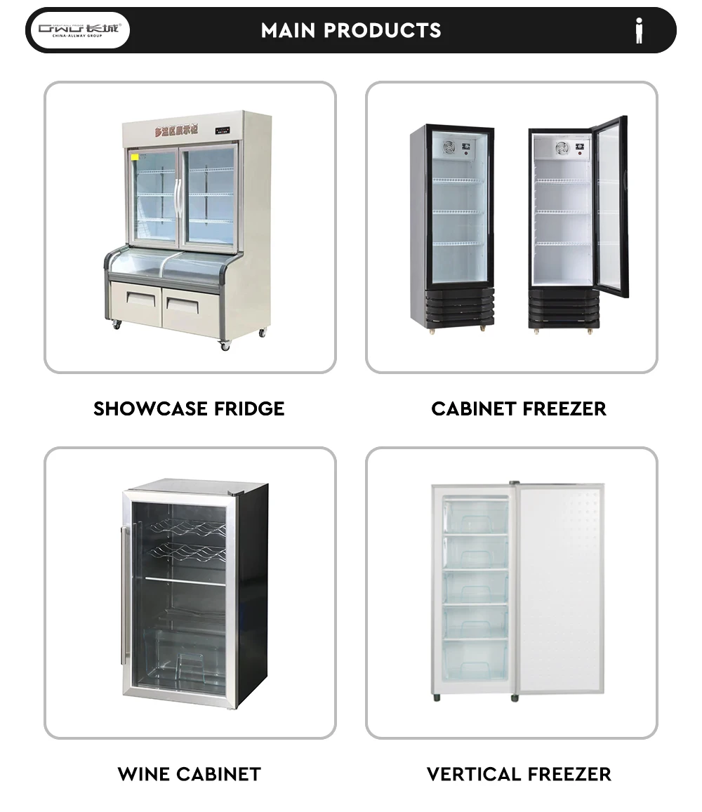 Single Glass Door Beverage Upright Showcase Cooler 226l Beverage ...