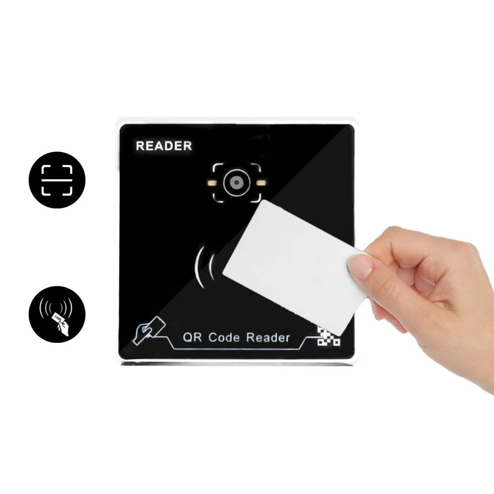 Metal QR Code Door Access Control - 1D 2D Barcode Scanner