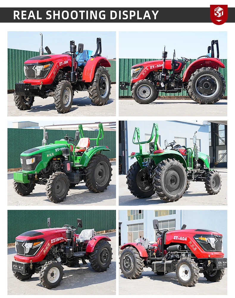 80HP Micro Tractor with 4WD - Multi-Purpose Agricultural Tractor