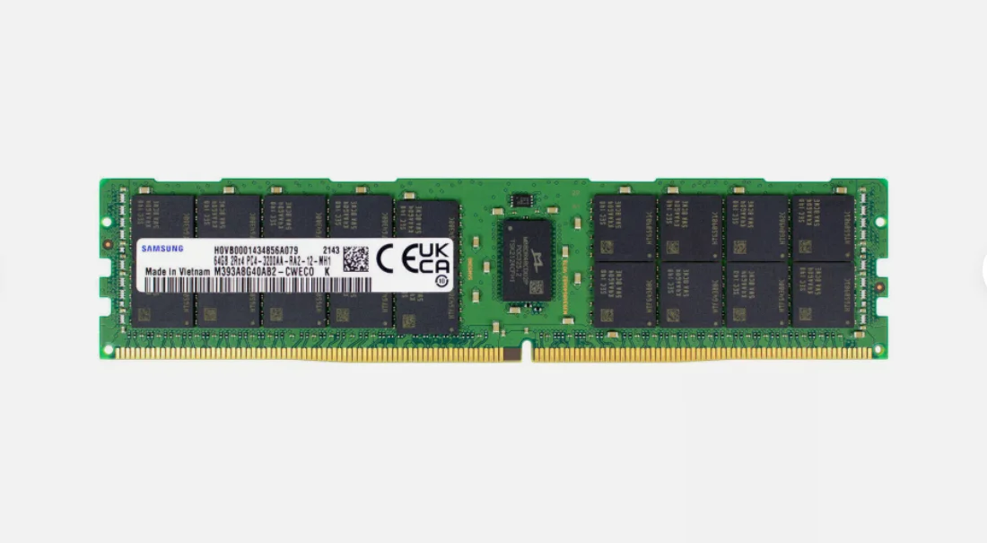 High Quality Sams-ung SK Hynix RAMs 32G 64G DDR4 PC4-2933 3200 ECC REG ...