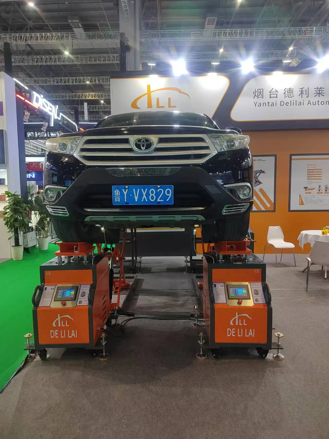 4500kg Suspension Detector Auto Road Simulator Car Inspection Machine ...