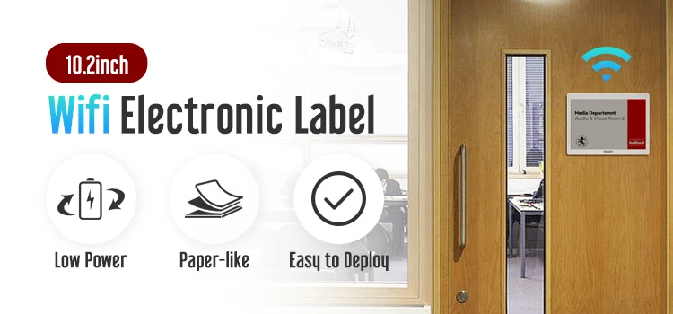 Business Name Signs for Office Digital Door Sign Electronic Shelf Label ...