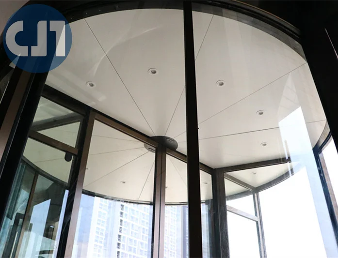 Luxury Modern Glass Revolving Doors Custom Automatic Swing Sensor Glass ...