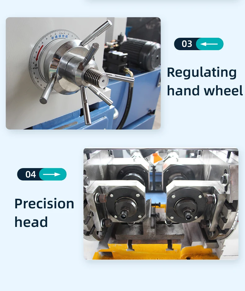 Factory Wholesale Automatic Bolt Pipe Hydraulic Thread Rolling Machine ...