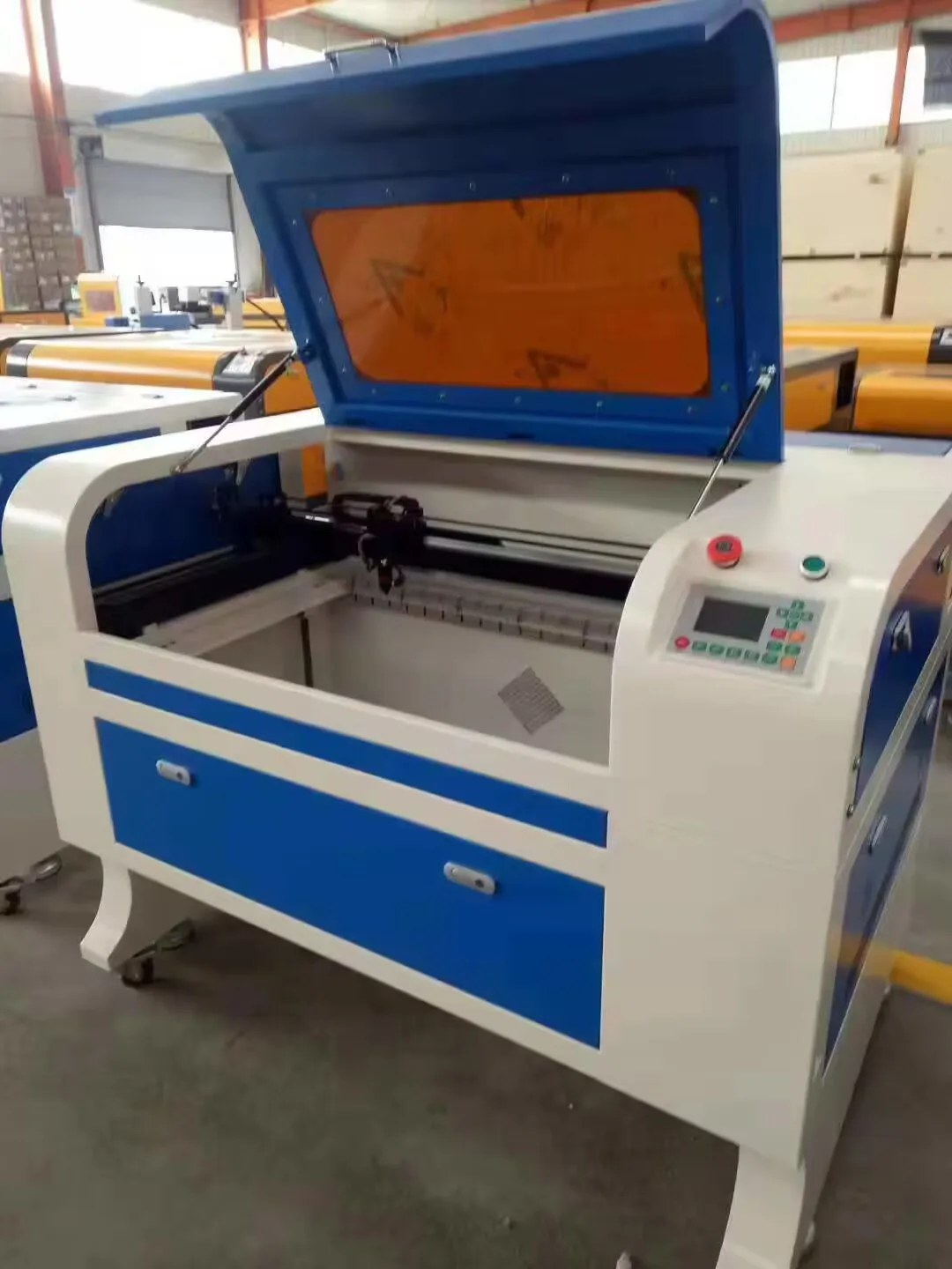 130w 9060 Laser Engraving Cutting Machine With Reci W4 Tube Cw5200 ...