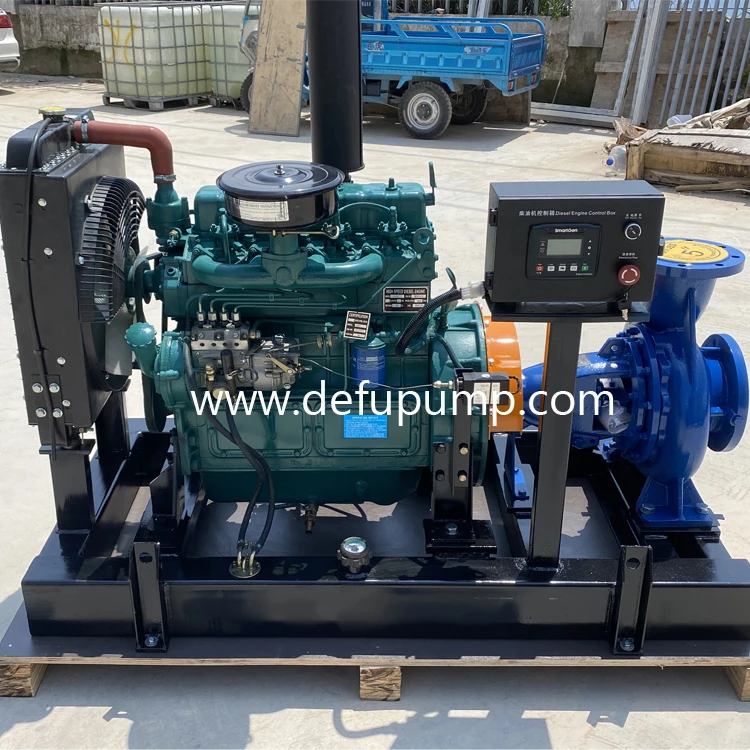 DEFU Horizontal End Suction Centrifugal Pump for Irrigation