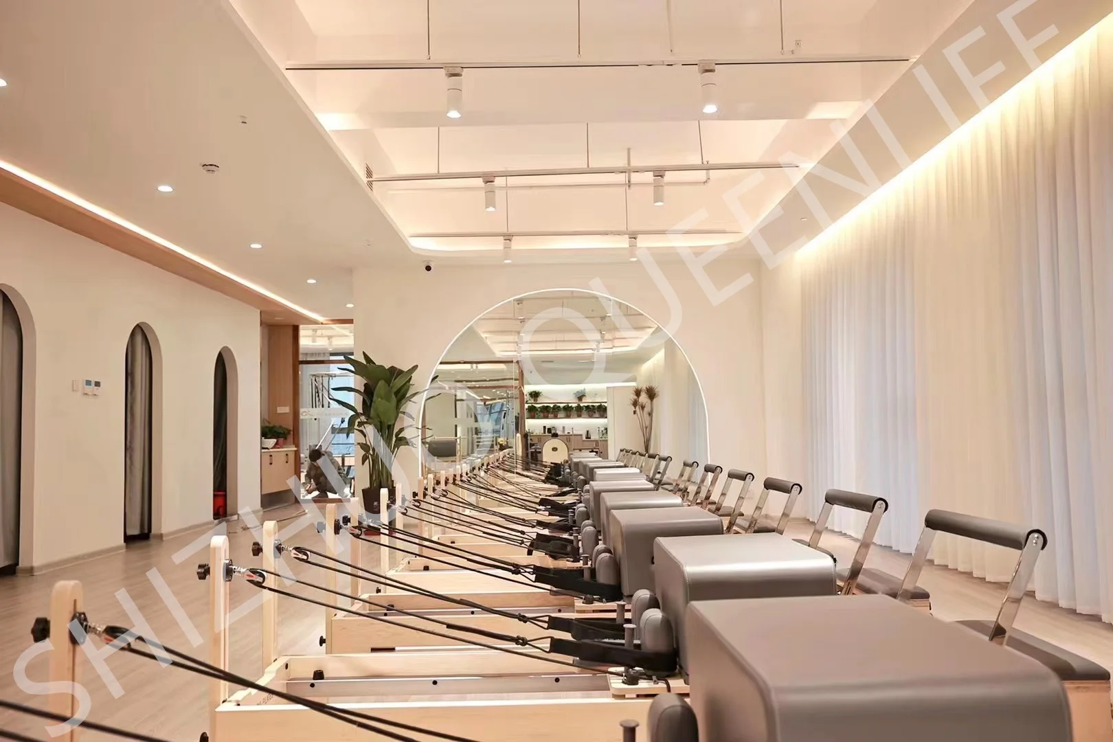 Queenlife Srp116 Merrithew V2 Max Aluminum Alloy Pilates Reformer With ...