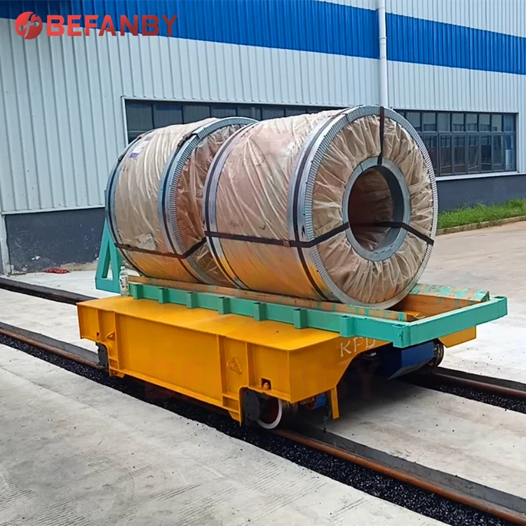 Steel Mill Automated Cost Effective Steel Coil Transfer Car On Sale ...