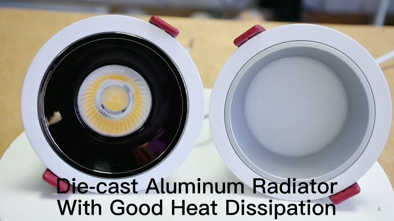 Modern Wifi Tuya Smart Downlight Anti Glare Trimless Rimless Spot Light ...