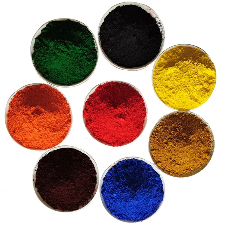 Industrial Grade Fe2o3 Powder Iron Oxide Prices Red /blue /black ...