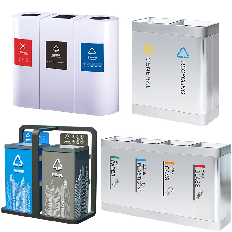 20-200L Recycling Rubbish Poubelle Basurero Sanitation Dustbin ...