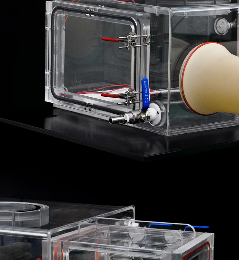 Acrylic Plastic Lab Negative Pressure Pmma Chamber Benchtop Inert ...