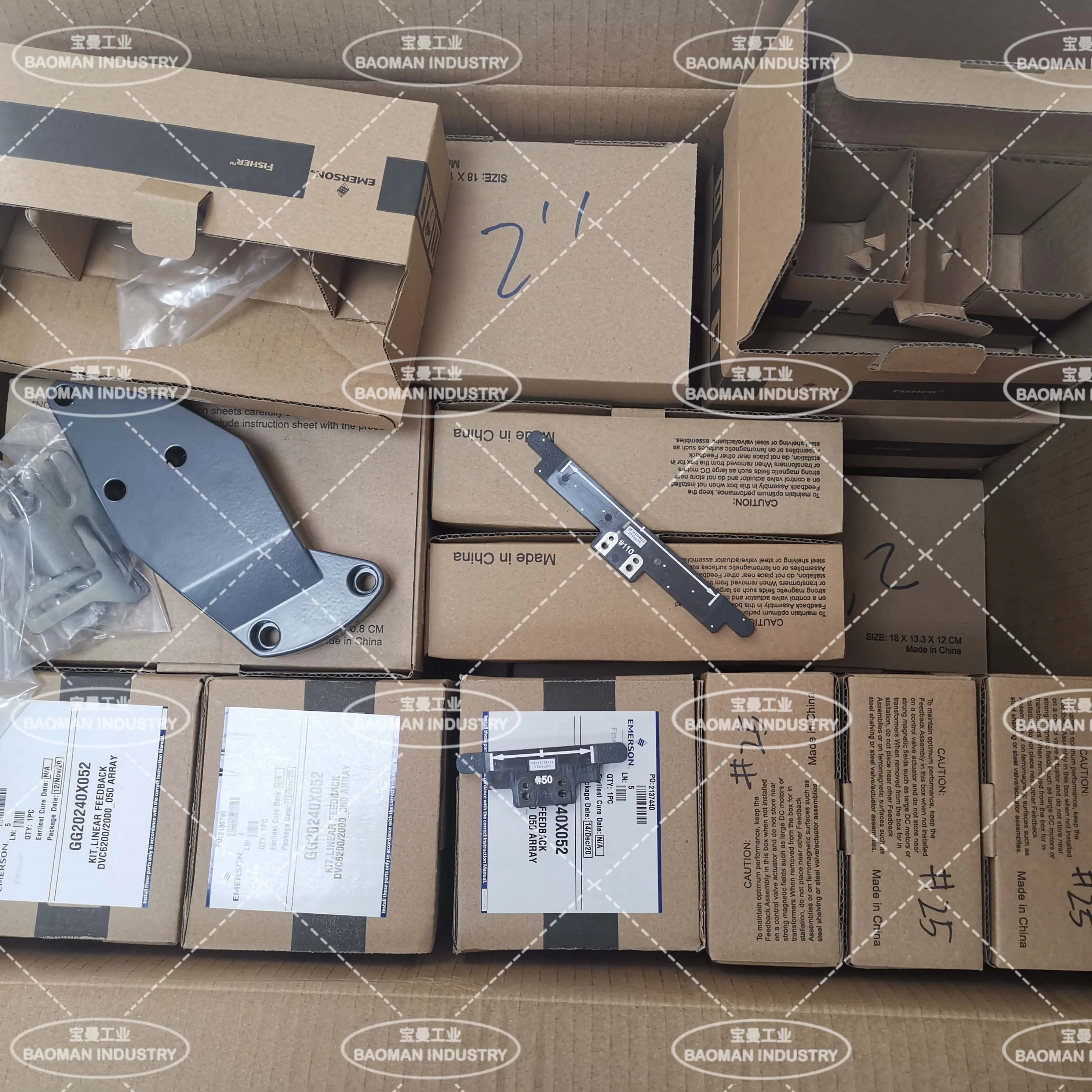 Genuine Fisher DVC6200 Digital Valve Controller Postioner Terminal Box ...