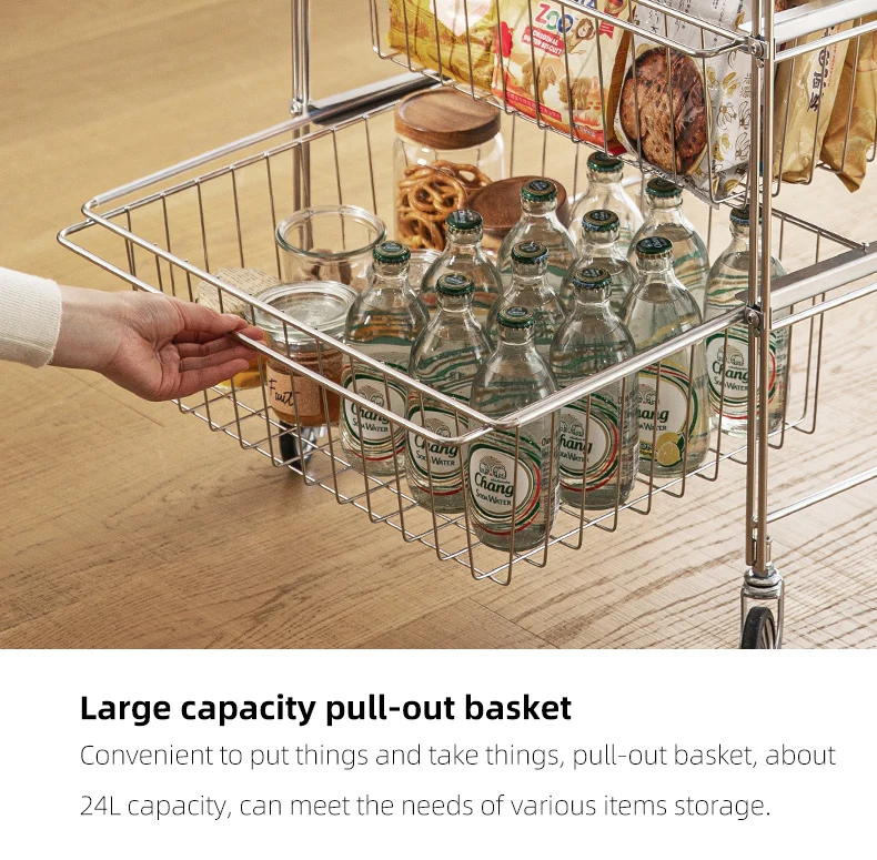 Shimoyama Stainless Steel 3 Tier Heavy Duty Commercial Grade Food ...