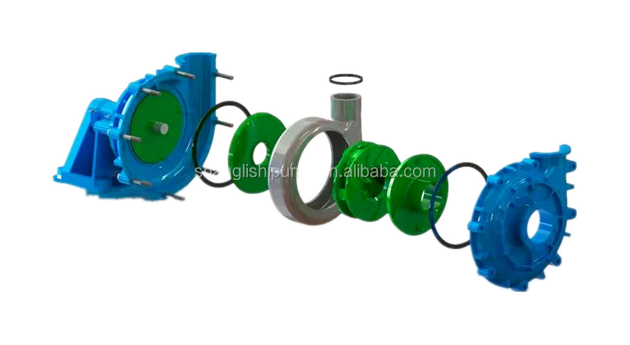 Slurry Pump Parts Impeller And Volute Liner With A05 High Chrome ...