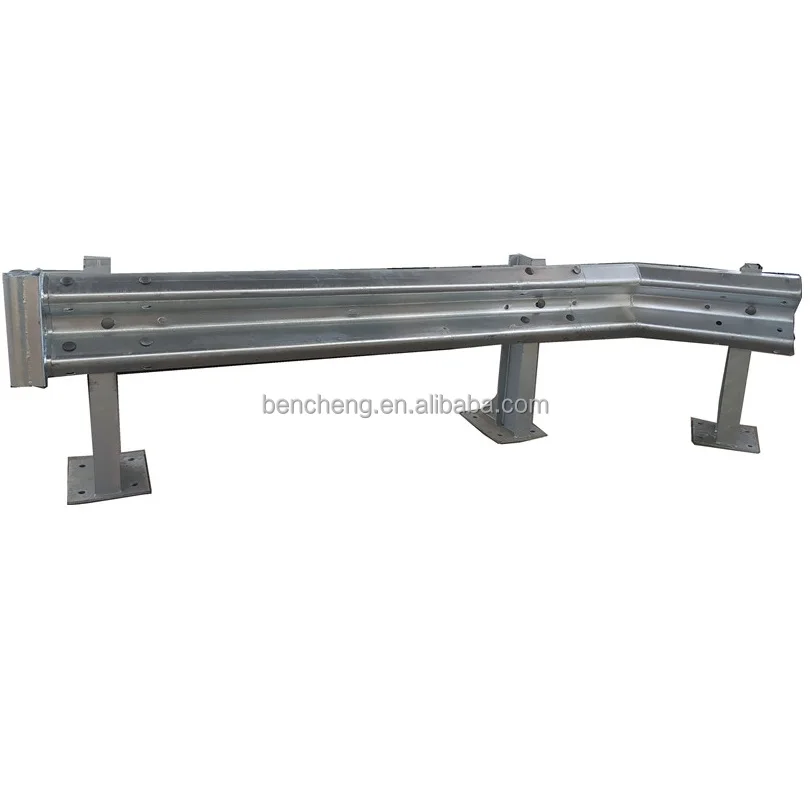 Armco Flex Beam Steel Highway Guardrail Crash Barrier System with ...