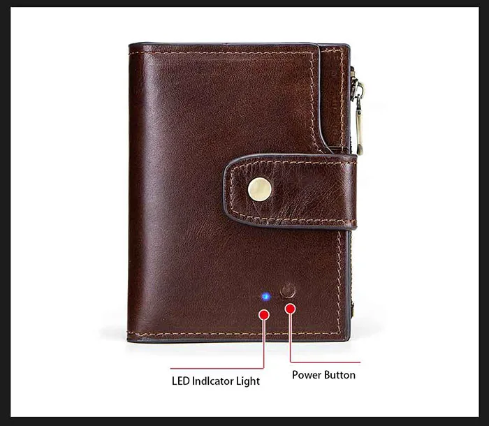 HUMERPAUL Smart Wallet - Anti-Theft with Bluetooth & GPS