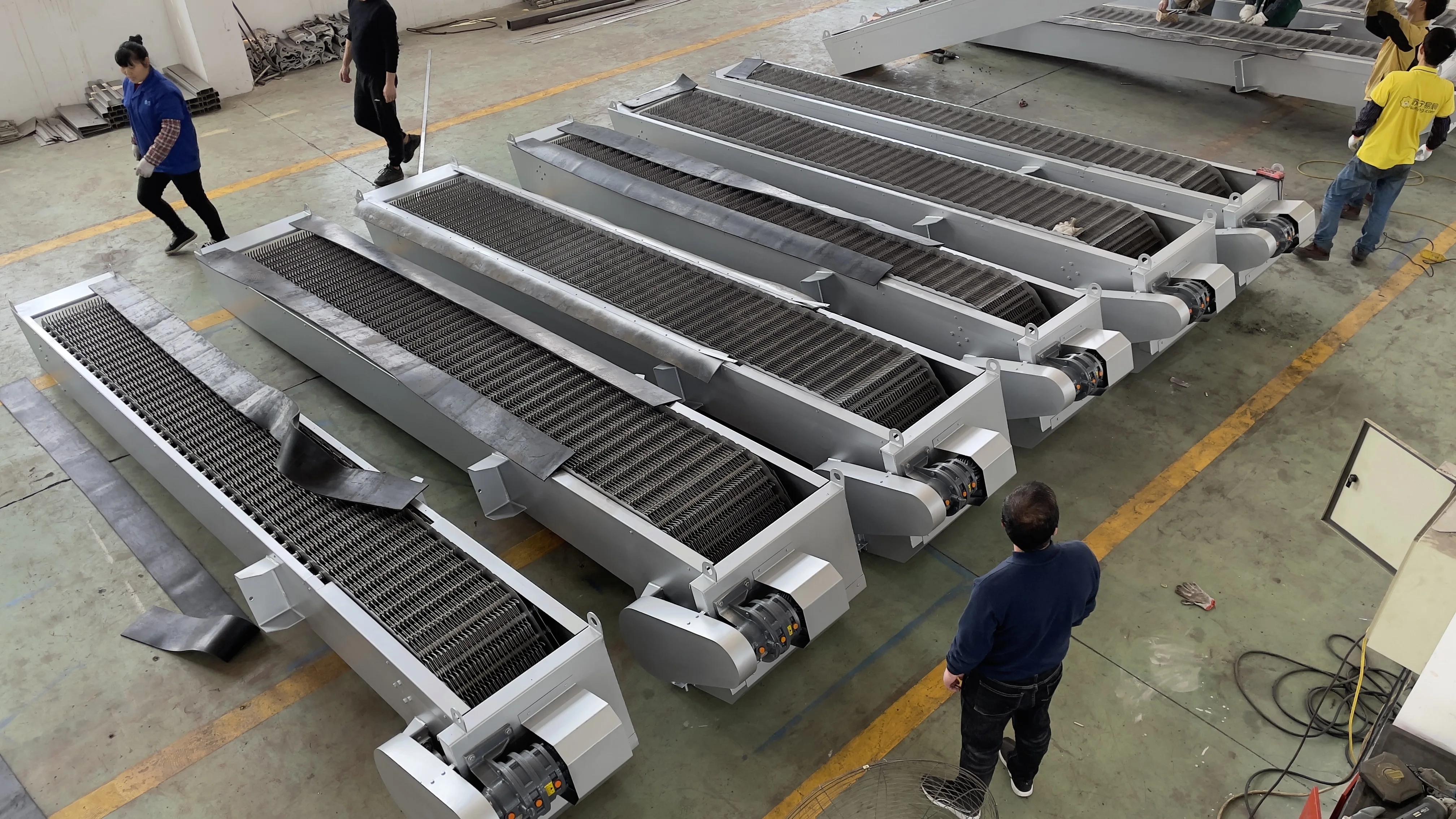 Automatic Waste Water Mechanical Rake Bar Coarse And Fine Screen ...