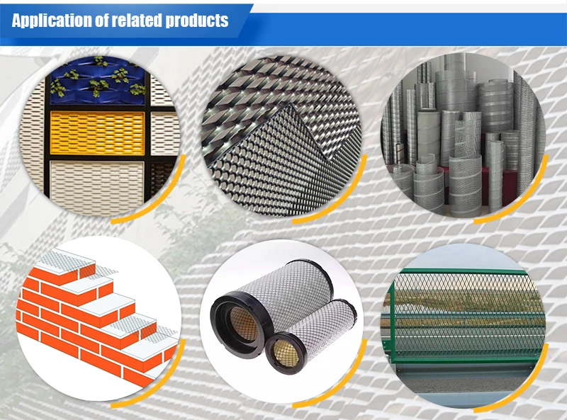 High Speed Expanded Metal Machine for Filter Mesh Production
