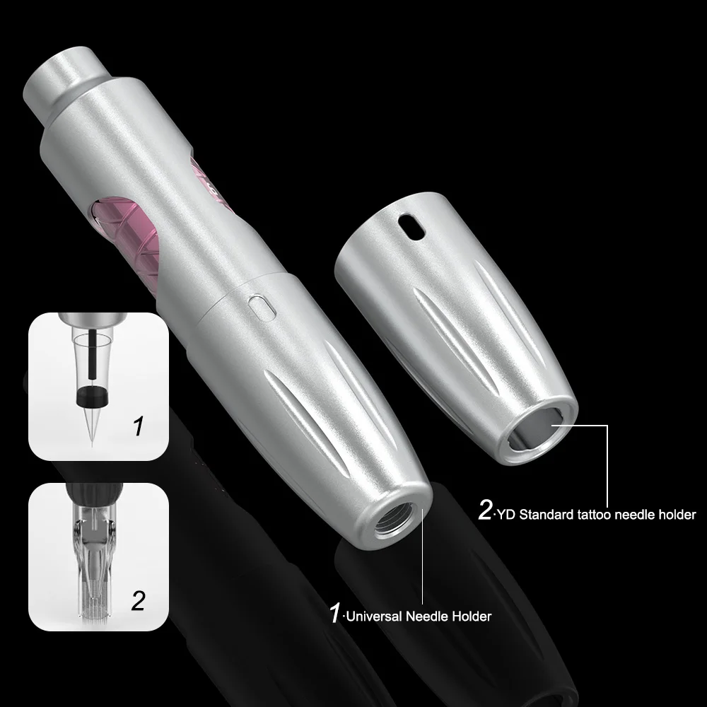 Dermograph 문신 배터리 기계 디지털 Yd Blink Pmu 기계 전문 무선 배터리 문신 총 로타리 문신 기계 - Buy ...