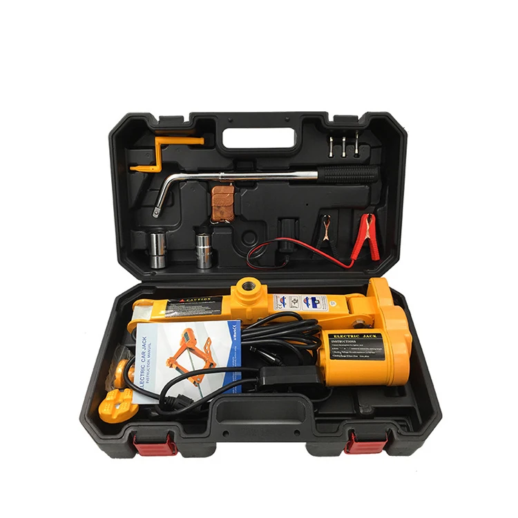 10 Ton Multi Step Electric Scissor Hydraulic Car Jacks With Air Pumps ...