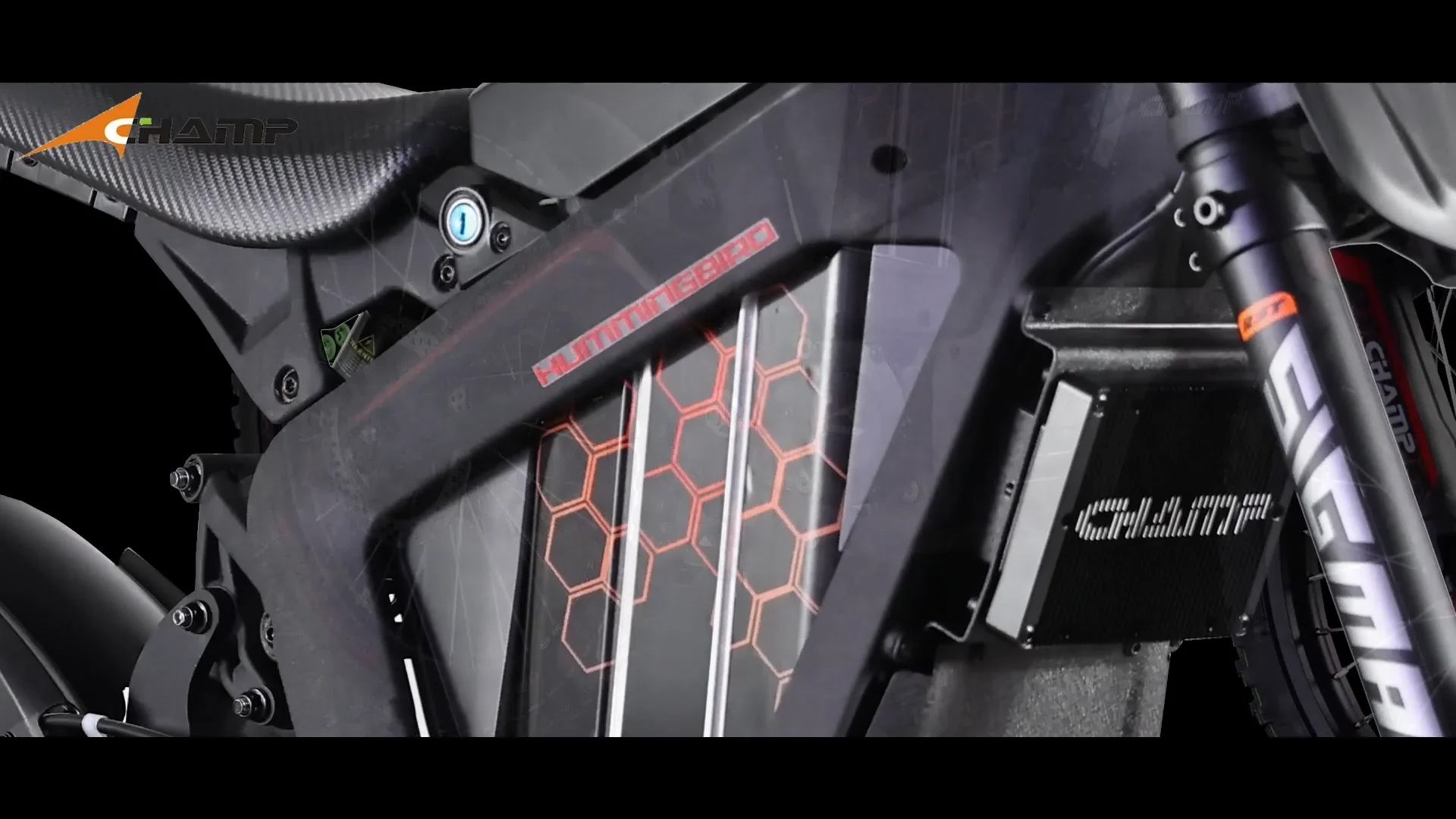 Champ 72v Off-road Motorcycle 7500w 6000w Electric Mountain Bike Sur ...