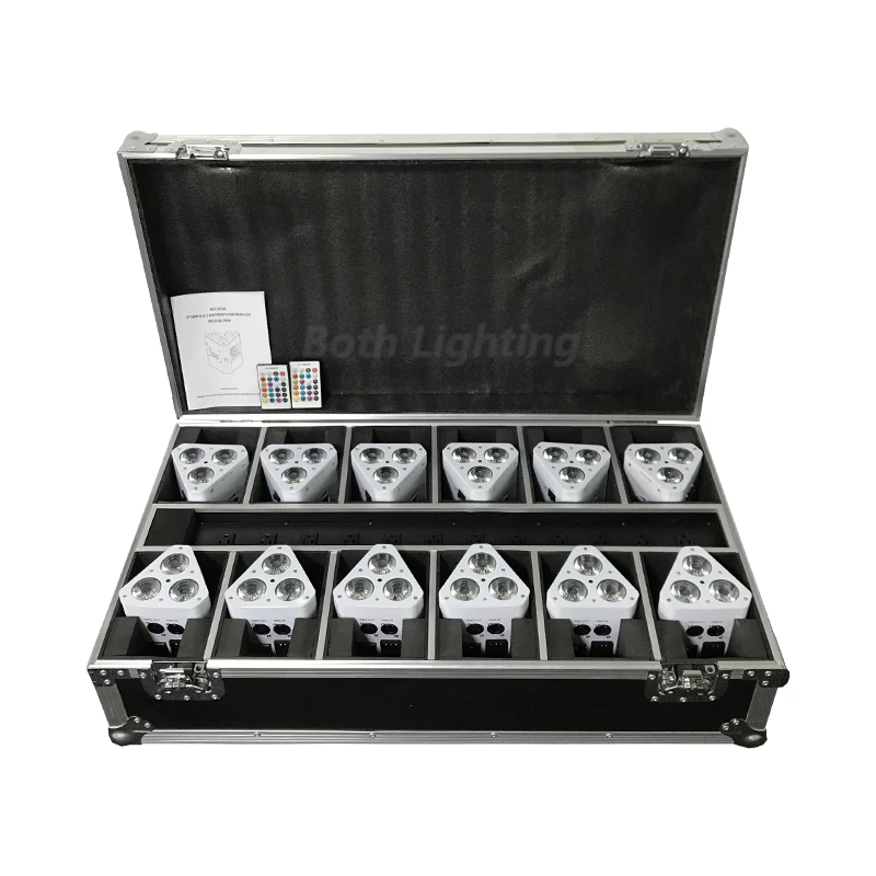 Wedge 3x18w Rechargeable Battery Operated Mini Led Par Light 3*18w ...