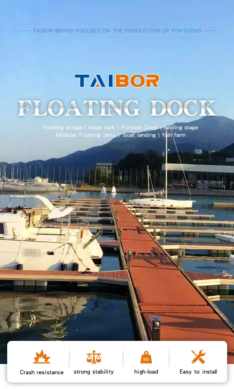 Taibor Floating Dock Platforms - Durable & Customizable