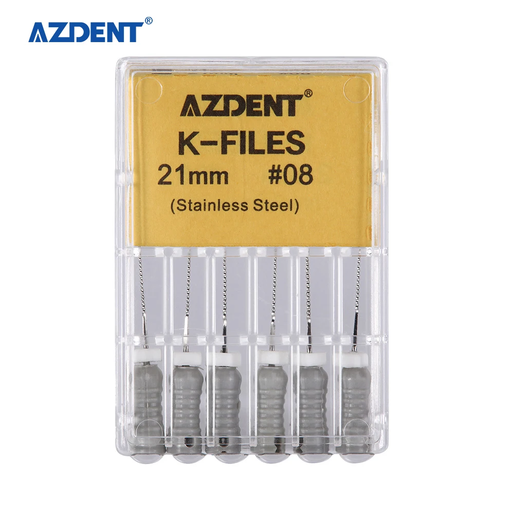 Stainless Steel Dental K Files - AZDENT Root Canal Instruments
